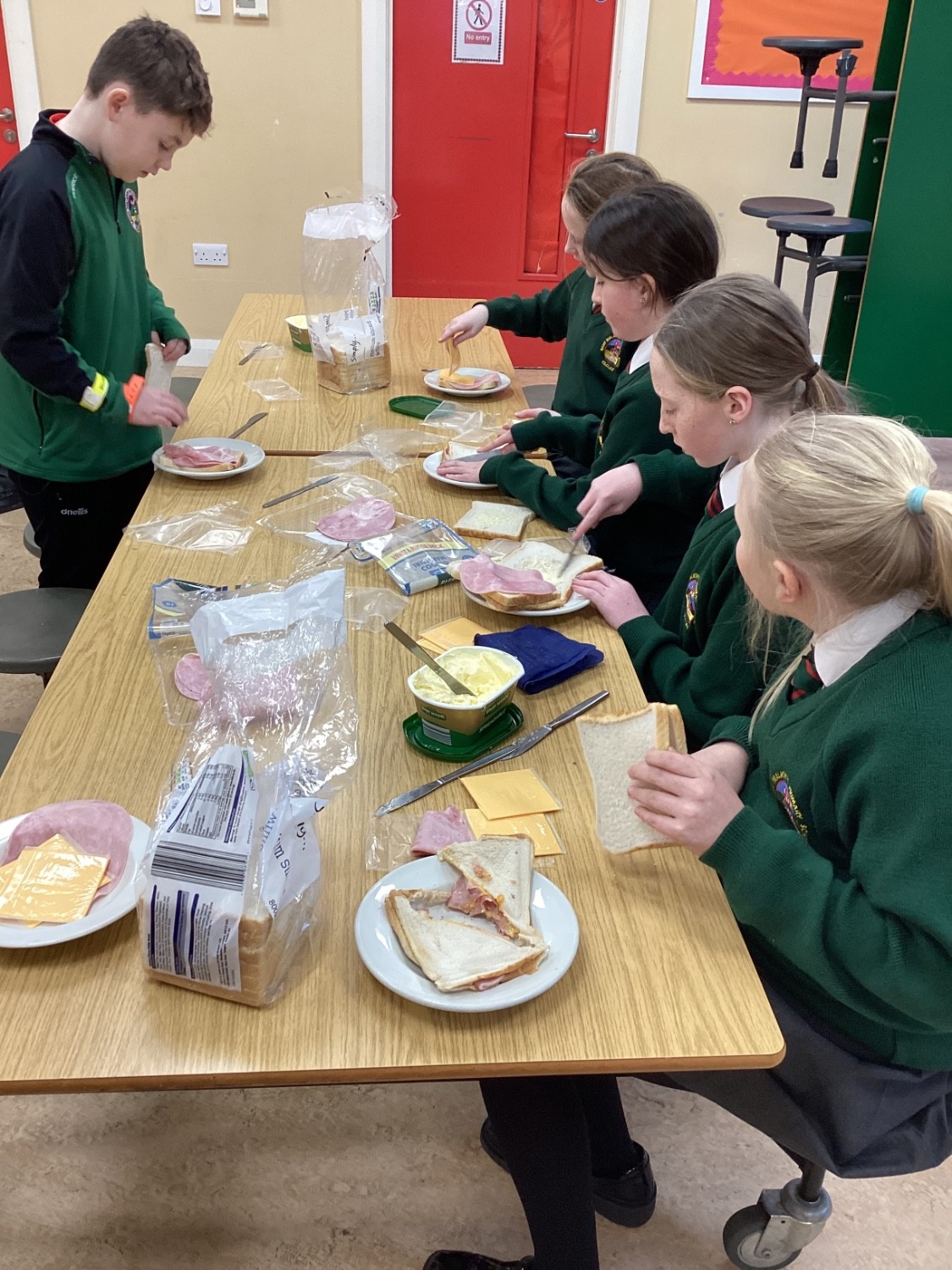 Afterschool cookery 🥪🍴